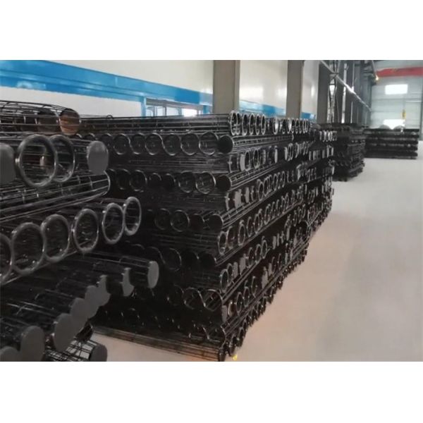 Quality Oval Multi Section Hairpin Baghouse Filter Cages Corrosion Resistant for sale