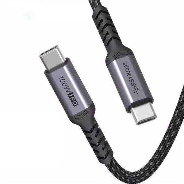 Quality USB PD Cable 5A 100W USB3.1 C Male To C Male E Marker for sale