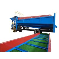 Quality 6500 KG Gold Machinery Separator Mobile Gold Trommel Wash Plant for sale