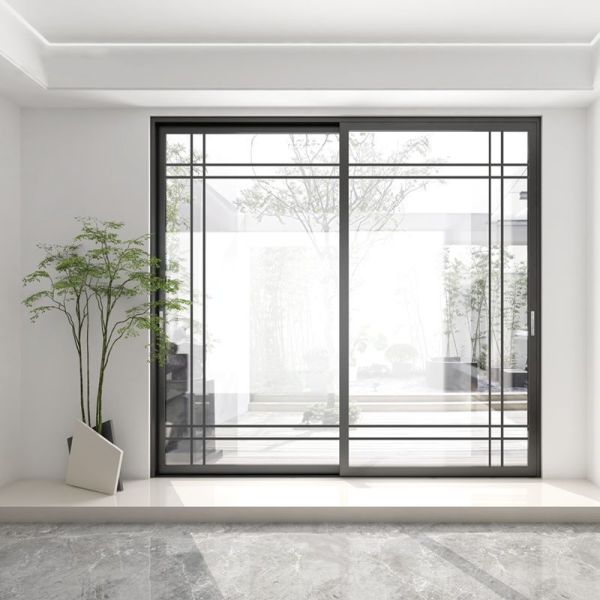 Quality Three Track Sliding Door And Window , Home Broken Bridge Aluminum Window for sale
