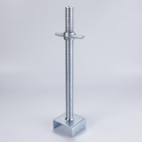 Quality U Head Hollow 34mm 36mm Adjustable Base Jack Galvanised for sale