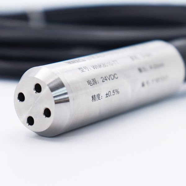 Quality 24VDC Submersible Level Sensor , IP68 RS485 Water Level Transmitter for sale