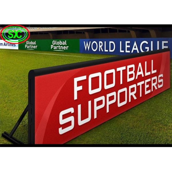 Quality Outdoor Waterproof Full Color P10 SMD Football Stadium Perimeter LED Display Screen for sale
