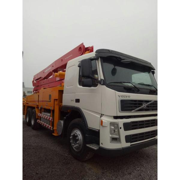 Quality Renewed Volvo FM340 Beton Pump , 36 Meter Concrete Pump SG5262THB for sale