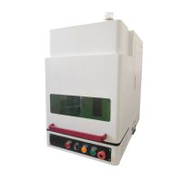 Quality Air Cooling Fiber Laser Marking Machine 2.5D Deep Engraving Machine for sale