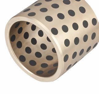 Quality Anti Corrosion Self Lube Wear Plates Tin Bronze Graphite Plugged Bearing for sale