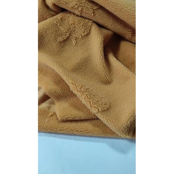 Quality 100% Polyester Sherpa Fleece Fabric for sale