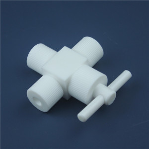 Quality PFA PTFE Valve Joint Laboratory Products Glass And Plasticware In Laboratory for sale
