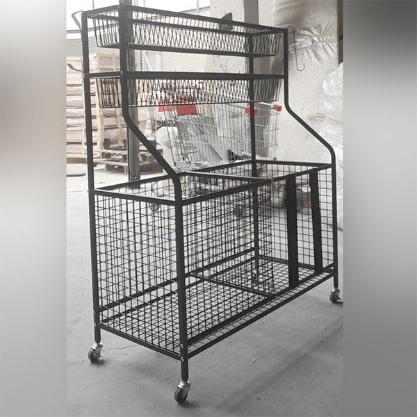 Quality 42inch Height 36inch Length Sports Equipment Organizer Rack With Baskets And for sale