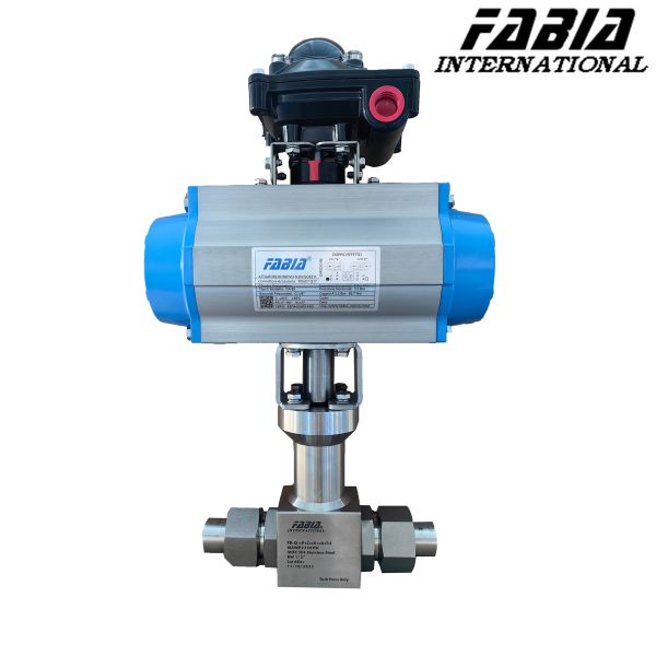 Quality Pneumatic High Pressure Two Way Ball Valve for sale