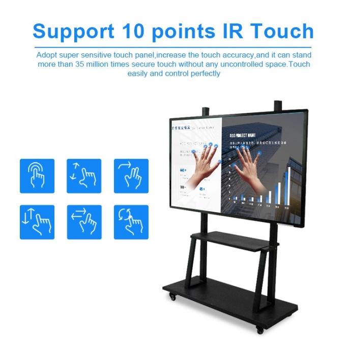 55 Inch Interactive Digital Signage Kiosk Whiteboard For Meeting Screen 2