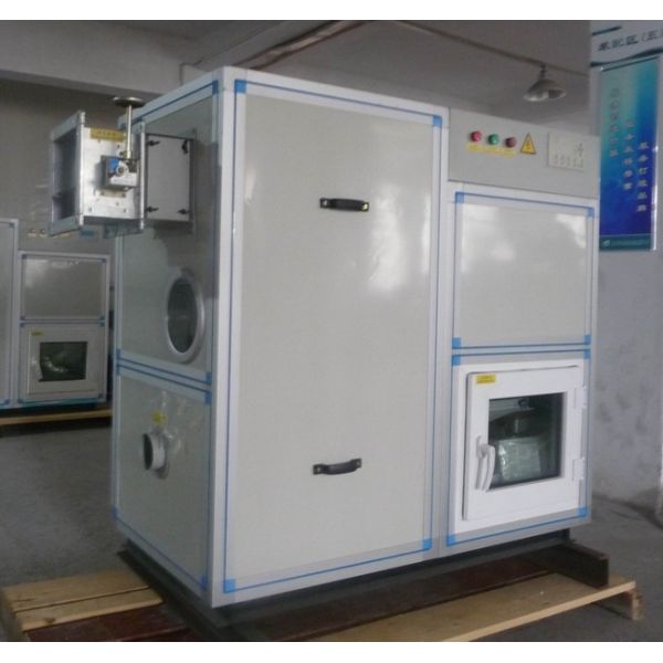 Quality Compact Bed Type Dehumidifier Machine , Desiccant Wheel Dry Air System for sale