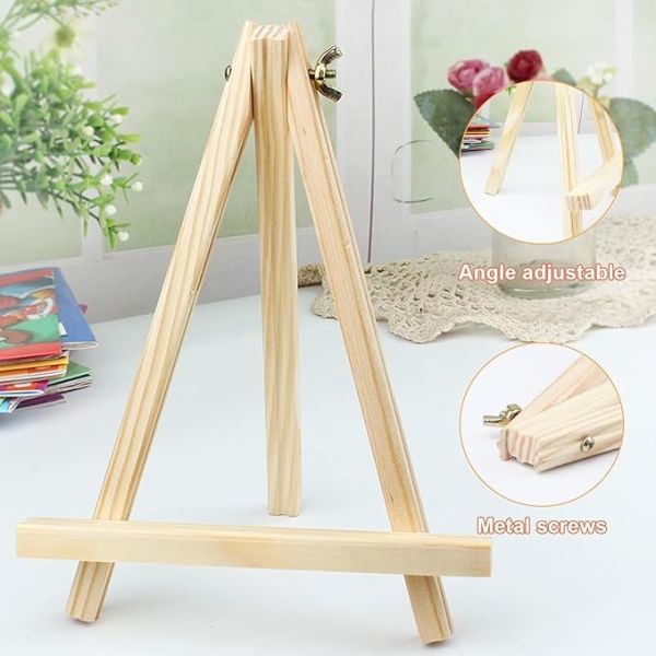 Quality Multi Purpose Wooden Easel Display Stand A Frame Tabletop Art Display Easel Mini for sale