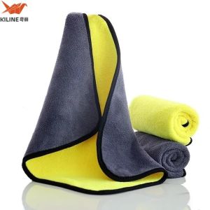 Quality Custom Color Microfiber Car Polishing Towel 200-400gsm for sale