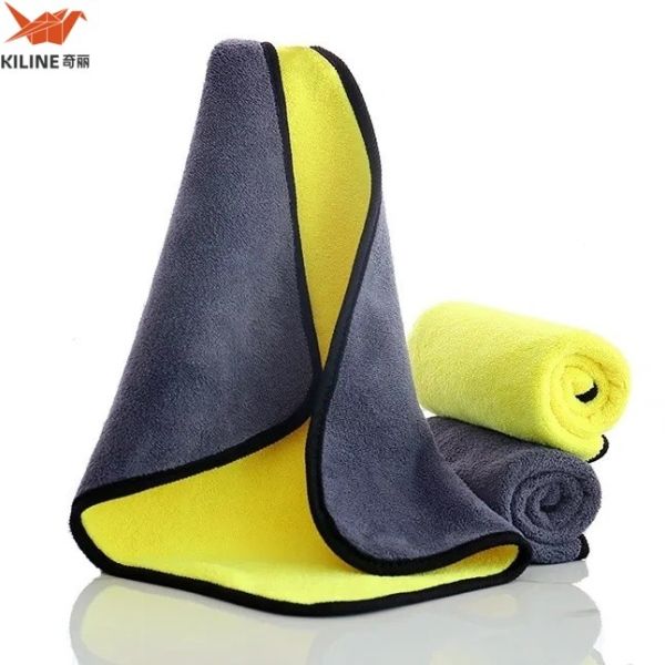 Quality Custom Color Microfiber Car Polishing Towel 200-400gsm for sale