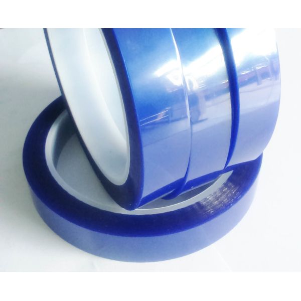 Quality 650mm Width Jumbo Roll Polyester Silicone Tape 0.070mm Thickness 180 Heat for sale