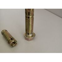 Quality 3pcs / 4pcs Shield Fixing Anchor Bolts , M6-M20 Expansion Anchors For Concrete for sale
