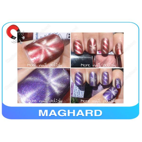 Quality Unique Magnetic Magic Nail Art Magnet with 24.8 * 17.8 * 2MM Ellipse Shape for sale