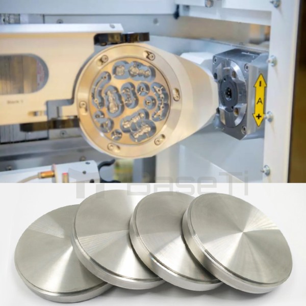 Quality 10mm To 25mm Medical Pure Titanium Disk Dental Titanium Alloy Disc Grade 2 3 5 for sale