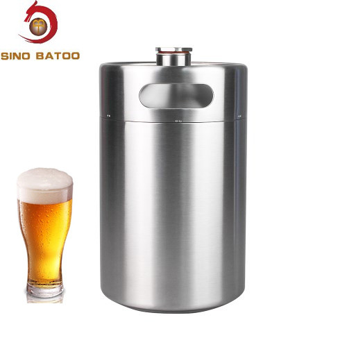 Quality 4L Stainless Steel Craft Beer Mini Kegs for sale