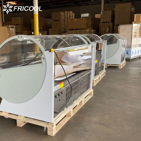 Quality 600L Gelato Ice Cream Display Freezer for sale