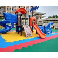 Quality HME Modified TPE Indoor Outdoor Sports Rubber Floor Elastic Interlocking PPE TPE for sale