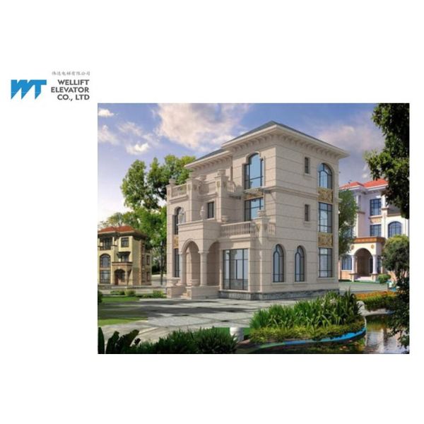 Quality Capacity 320 / 400Kg Residential Home Elevators With VVVF Door Machine System for sale