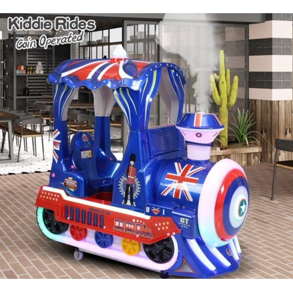 Quality Children Video Game Arcade Cabinet Chinese Game Machine  Token Coin Kids little train kiddie rides for sale
