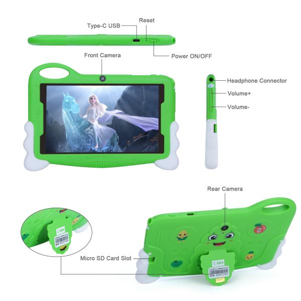 Quality C Idea 7 Inch Android Educational Tablet For Students With Quad Core Tablet for sale