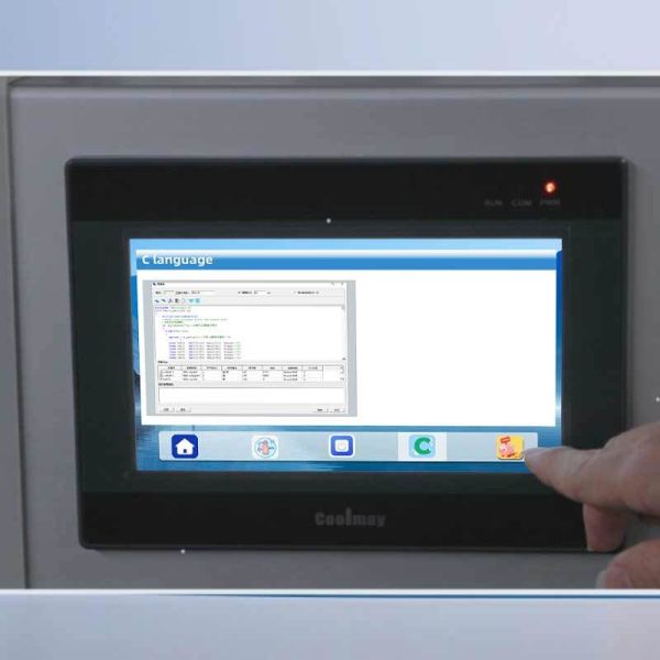 Quality Coolmay 4.3 Inch HMI PLC All-in-One with 12DI/12DO and Ethernet Port for for sale