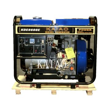 Quality Model KDE8600E KAIAO Brand 6kw Diesel Generator Set for sale