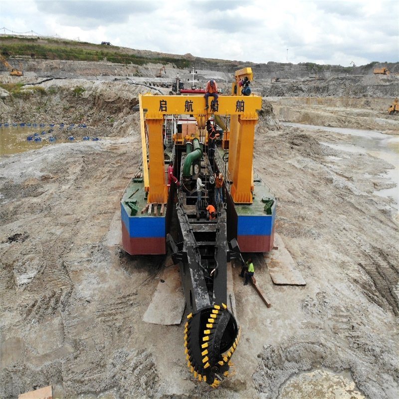 Heavy Duty Cutter Suction Dredger with Hydraulic Head Teeth