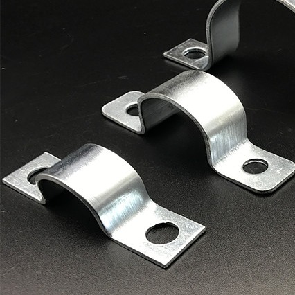 Quality Steel EMT Strut Pipe Clamps Conduit Hanger Pipe Saddle Clamp for sale