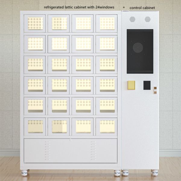 Quality Plant Floral Vending Machine Refrigerated Locker Vending for sale