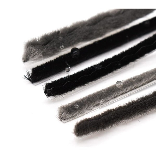 Quality Home Office Hotel Industry 100% PP Aluminum Window And Door Wool Pile Brush Weather Strip for sale