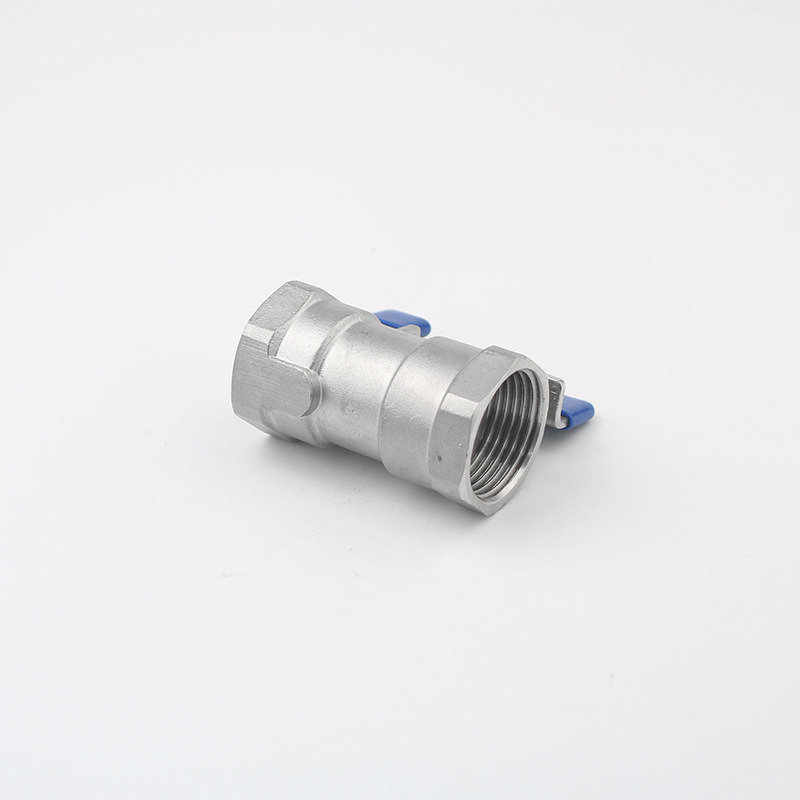 1/2&quot; NPT 316 Stainless Steel 1PC Ball Valve Butterfly Handle 1000wog