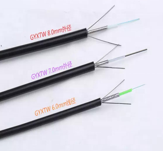 Quality G652D GYXTW Aerial Fiber Optic Cable for sale