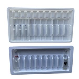 Quality Customized Pharmaceutical Packaging Disposable Blister Vial Medical Plastic Tray for sale