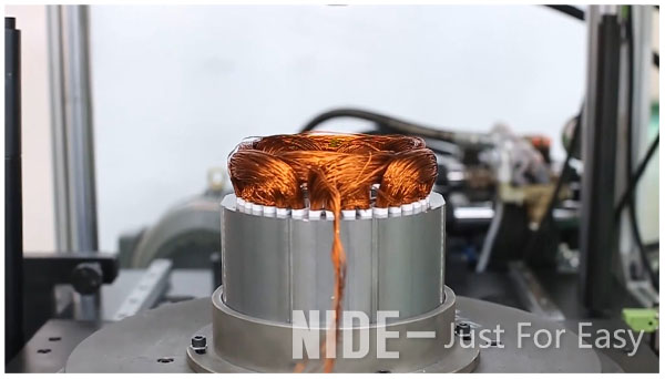 automatic motor stator coil forming machine