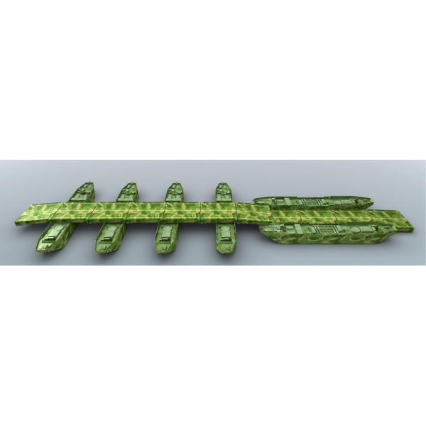 Quality Elevated Pontoon Bridge /  Floating Bridge/River-crossing equipment for sale
