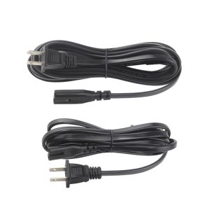 Quality Japanese standard power cord Two Plug With Ground Wire Tail End Power Cord Japan for sale