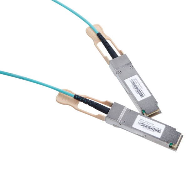 Quality 100g qsfp28 Active Optical Cable 10M Reach Bidirectional parallel link for sale
