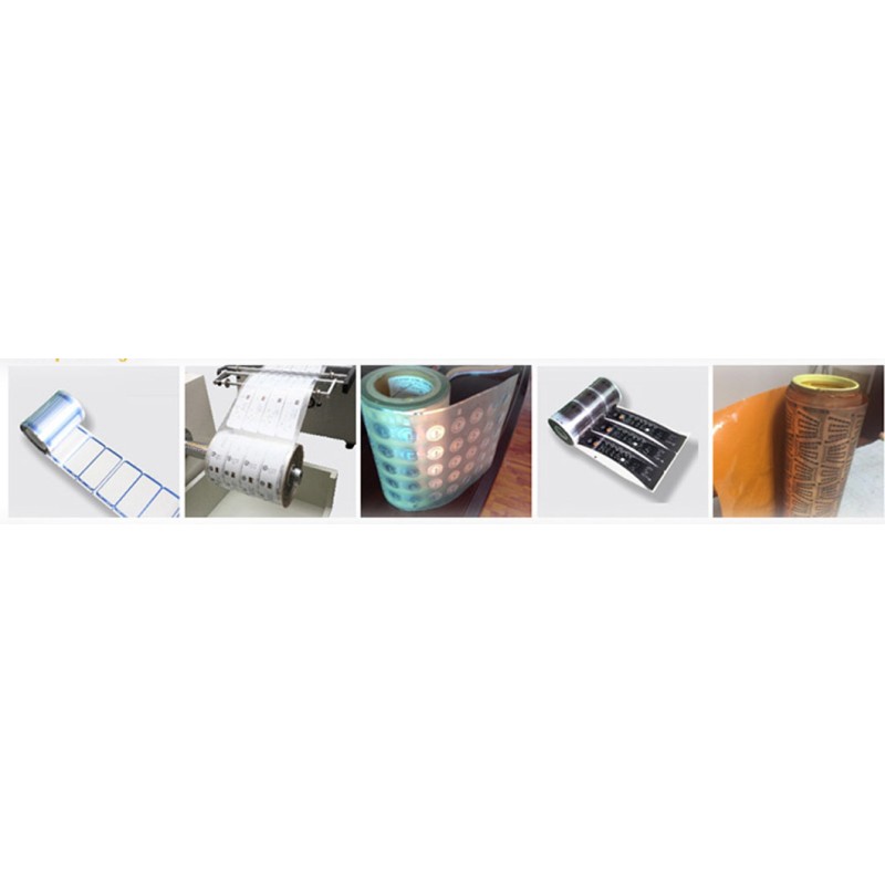 Sample output from dual-head hole punching machine