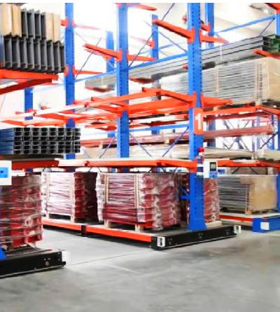 Electric Mobile Cantilever Rack System Warehouse Storage Racking Heavy ...