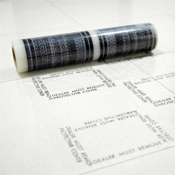 Quality Polyethylene 1500mm 3mil Automotive Carpet Plastic Film for sale