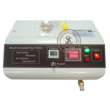Quality ISO 8124-1 Lab Testing Equipment 13.8 kPa Mouth Actuated Durability Tester with for sale