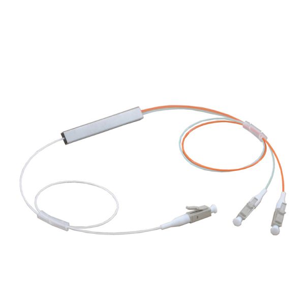 Quality OM2 1x2 Cable Fiber Optic PLC Splitter FTTH Ferrule Section for sale