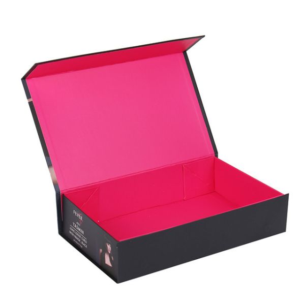 Quality Luxury Custom Print Magnetic Close Paper Cardboard Bundle Wig Extension Hair for sale