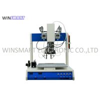Quality 2 Heads PCB Robotic Soldering Machine 4 Axis With 1 Table for sale