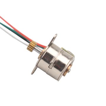 Quality CW/CCW Rotation Permanent Magnet Micro Stepper Motor 2 Phase 4 Wire Weight 4g 18 for sale